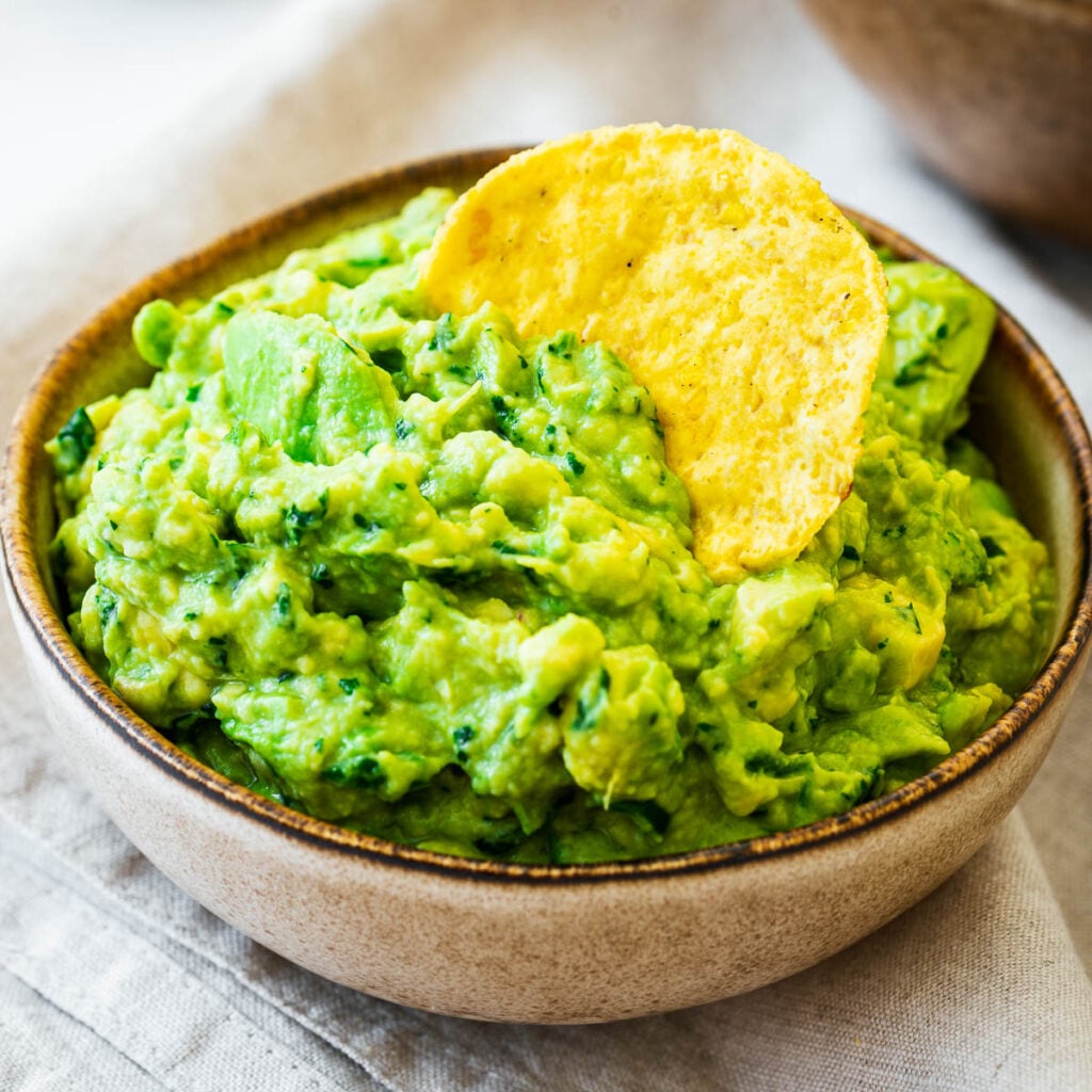 Easy Guacamole Without Onion or Tomato - Non-Guilty Pleasures