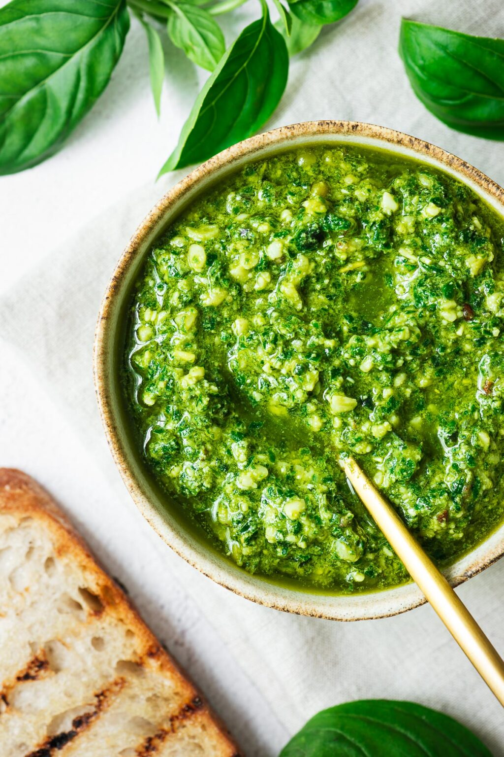 Vegan Basil Pesto • Non-Guilty Pleasures