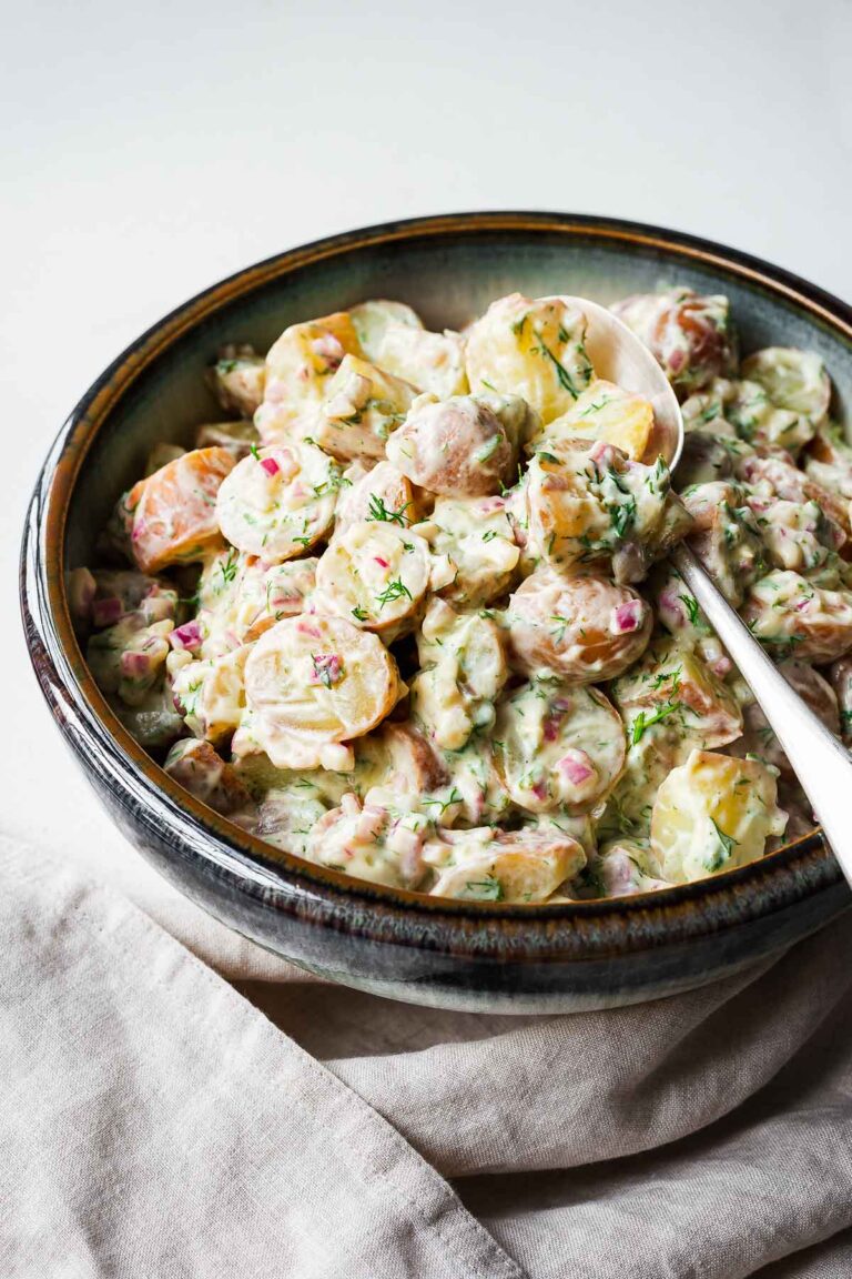 Red Potato Salad With Dill - Non-Guilty Pleasures