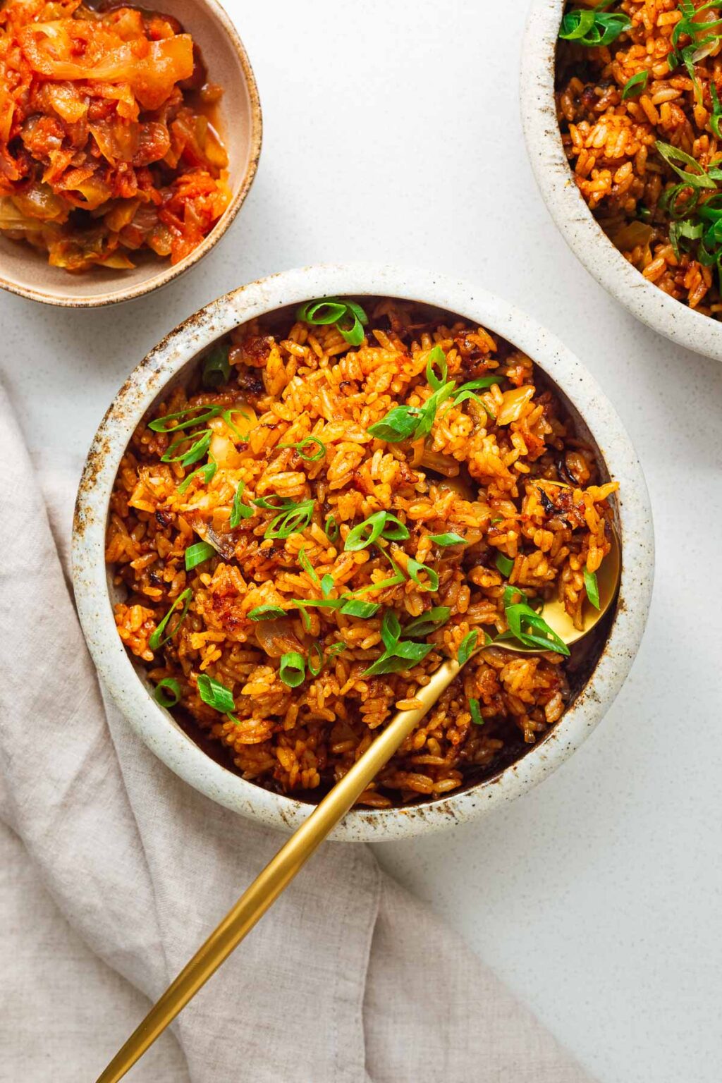 Gochujang Fried Rice With Kimchi - Non-Guilty Pleasures