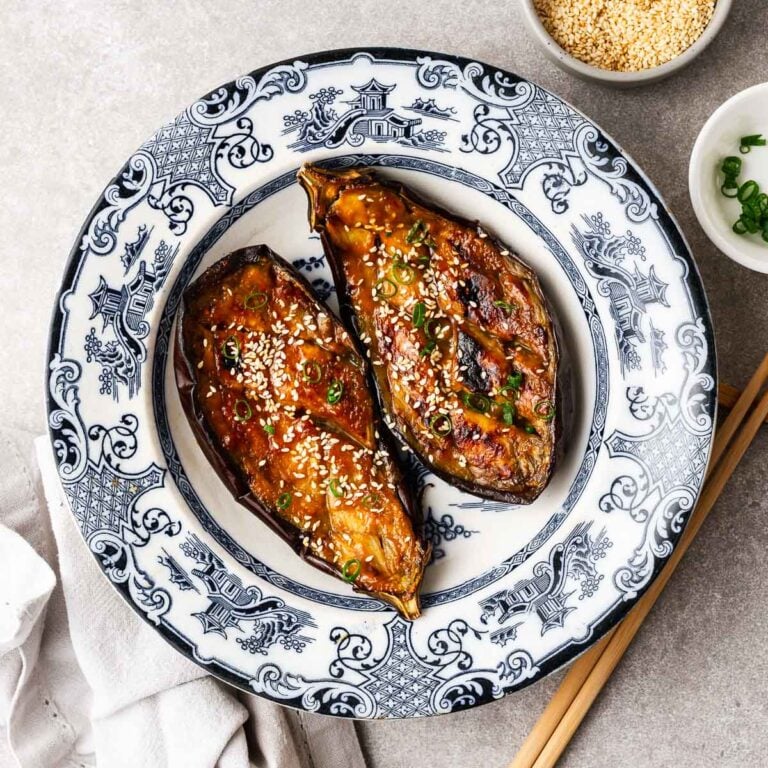 Nasu Dengaku (Japanese Miso Glazed Eggplant) - Non-Guilty Pleasures