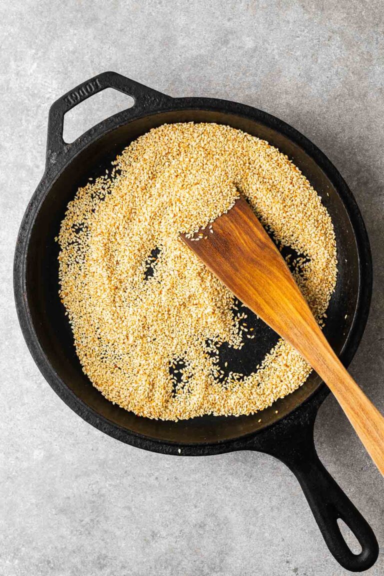 How to Toast Sesame Seeds (Oven & Stove Methods) - Non-Guilty Pleasures