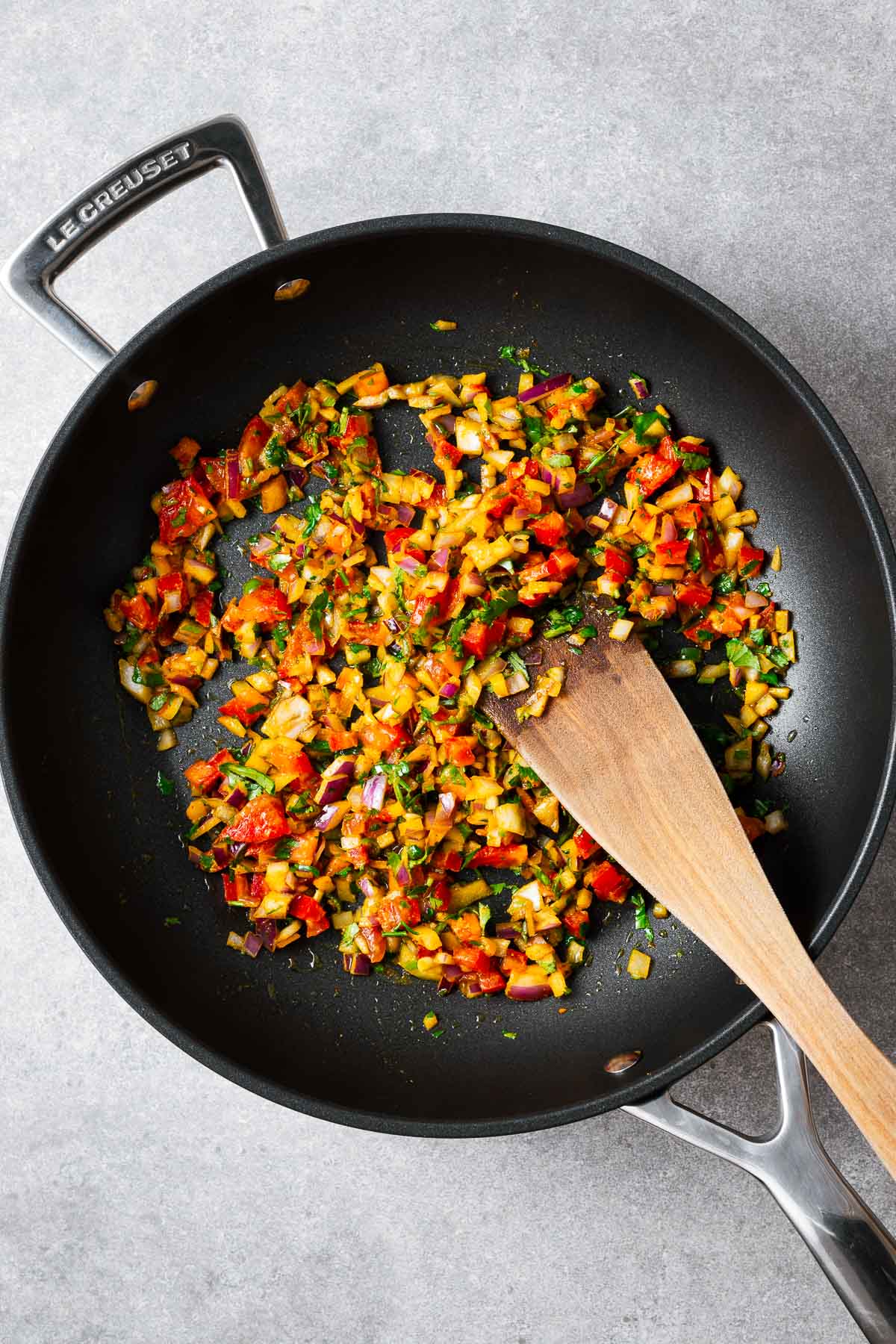 Akuri (Spiced Parsi Scrambled Eggs) - Non-Guilty Pleasures