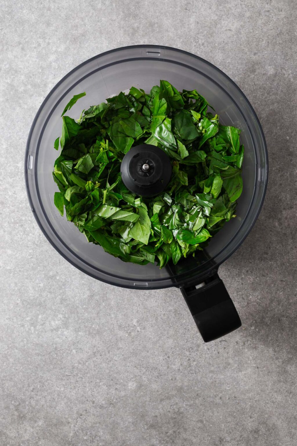 How To Make Pesto In A Food Processor (Large Batch Recipe) - Non-Guilty ...